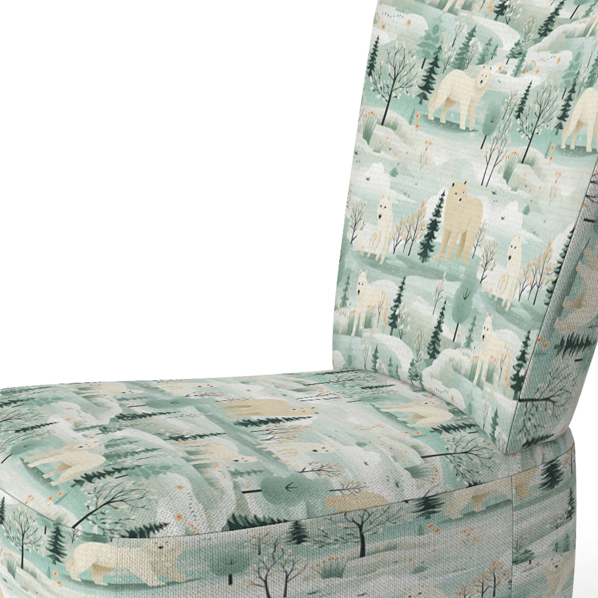 Red Barrel Studio® Arctic Polar Bear Essence II - Upholstered Casual ...