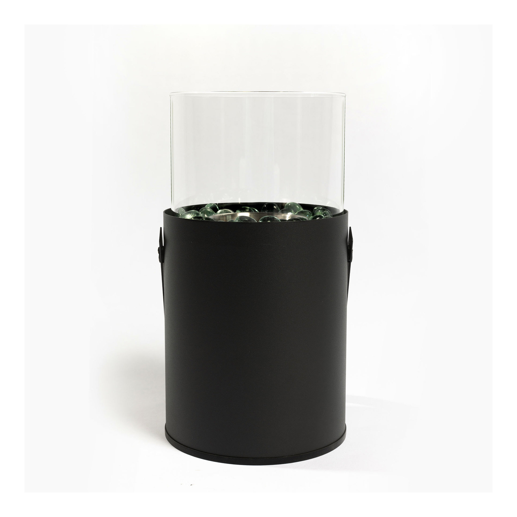 Ebern Designs Black Ethanol Fire Pit, Tabletop Fire Pit, Mini Fire Pit ...