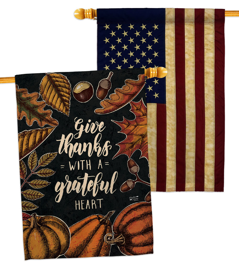 Angeleno Heritage Grateful Heart 2-Sided Polyester 40 x 28 in. House ...