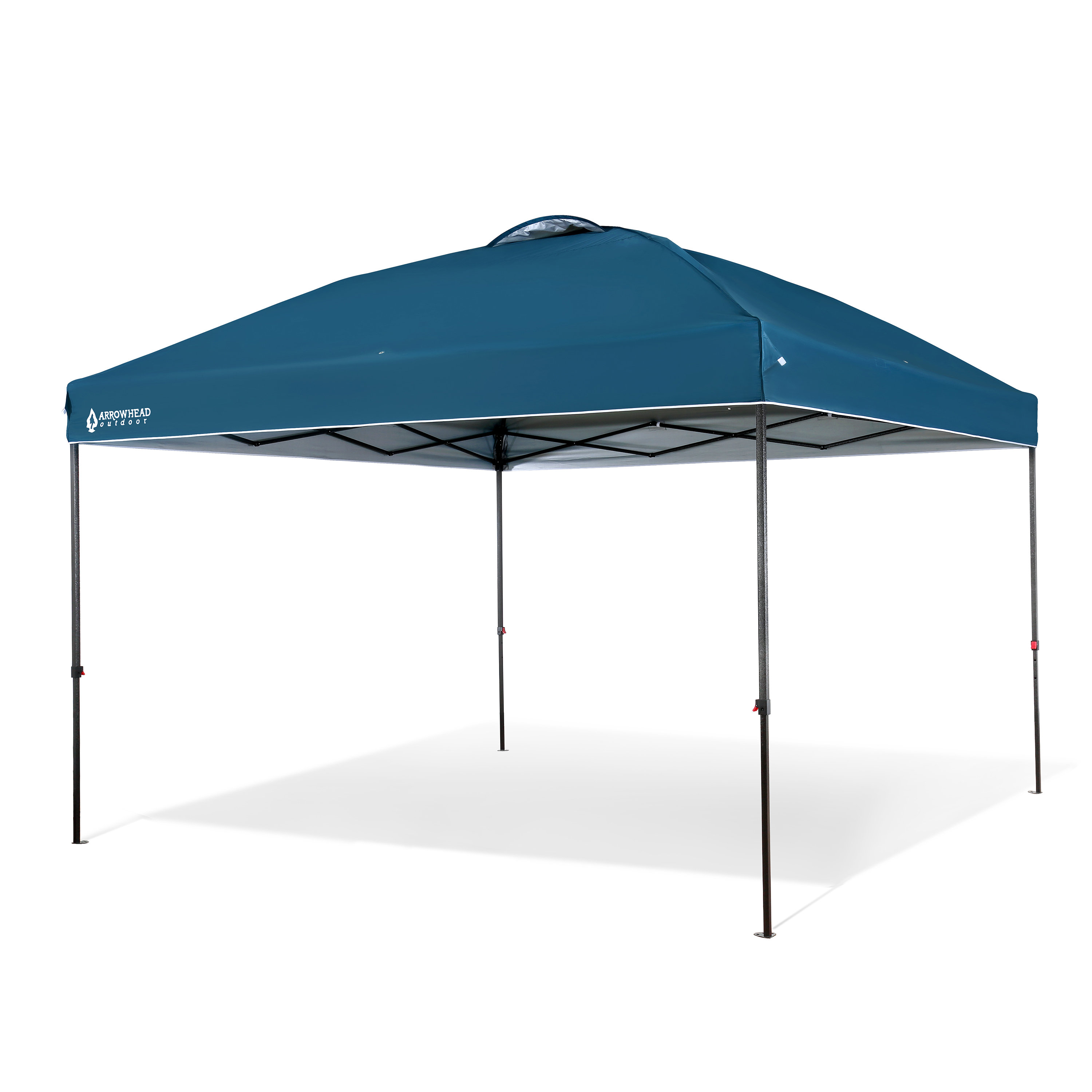 ARROWHEAD Outdoor 12 Ft. W x 12 Ft. D Metal Pop-Up Capony & Reviews ...