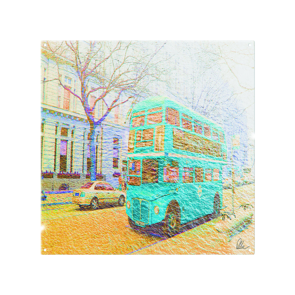 Ivy Bronx London Bus Front Splash Back | Wayfair.ie