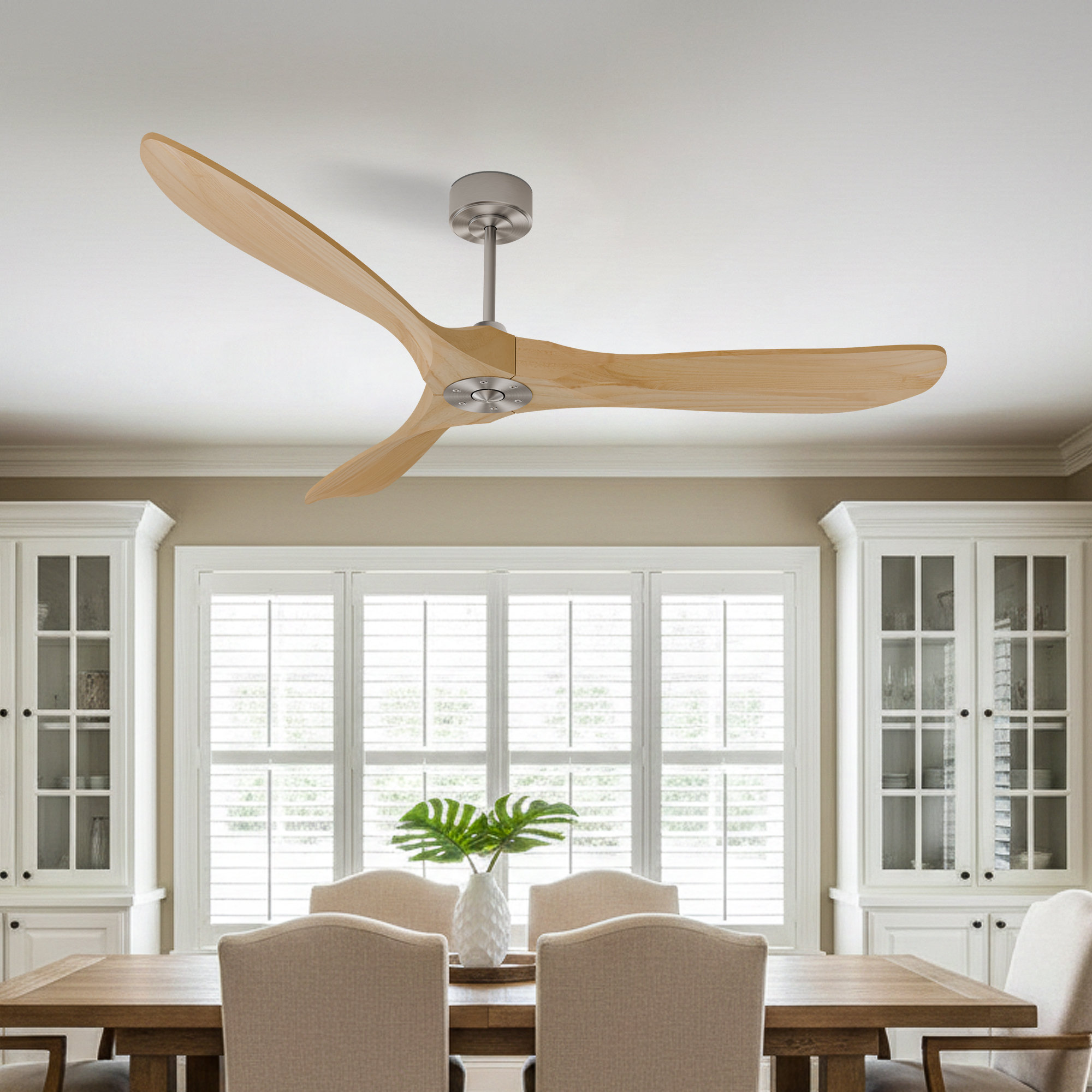 Ivy Bronx 60" 3-Blade Propeller Ceiling Fan with Remote Control | Wayfair