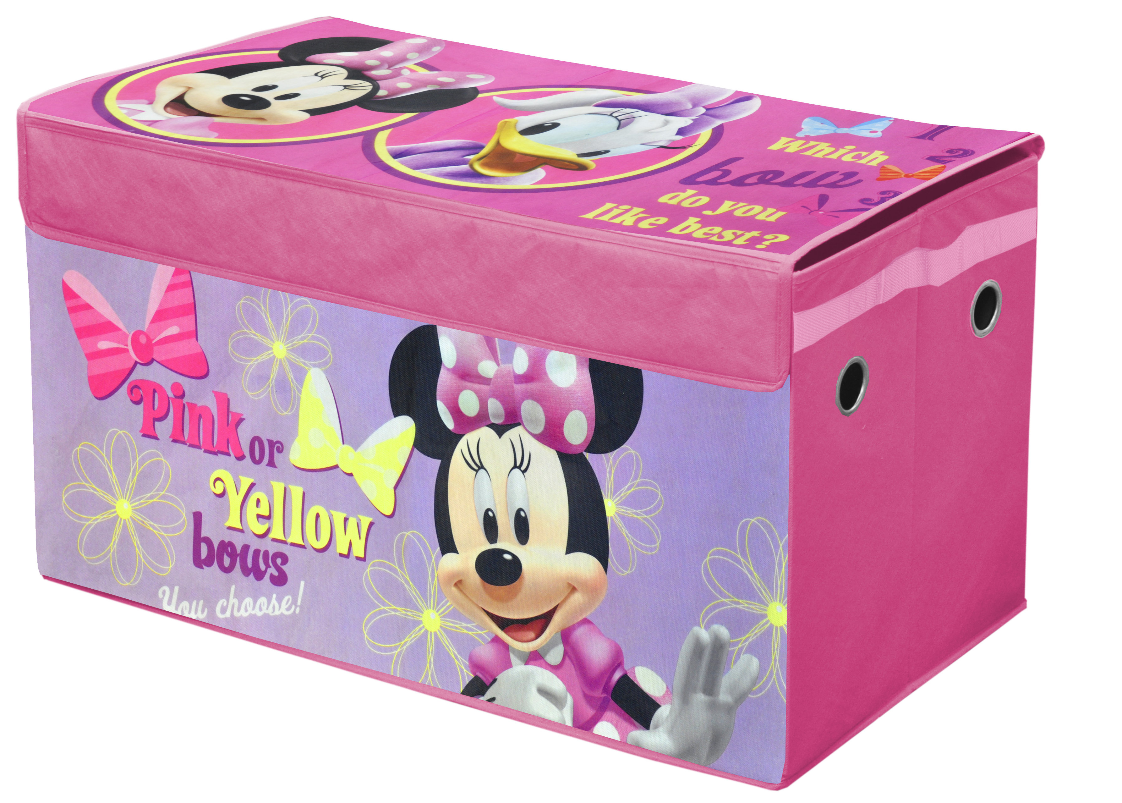 Idea Nuova Character Minnie Mouse Storage Toy Box & Reviews | Wayfair