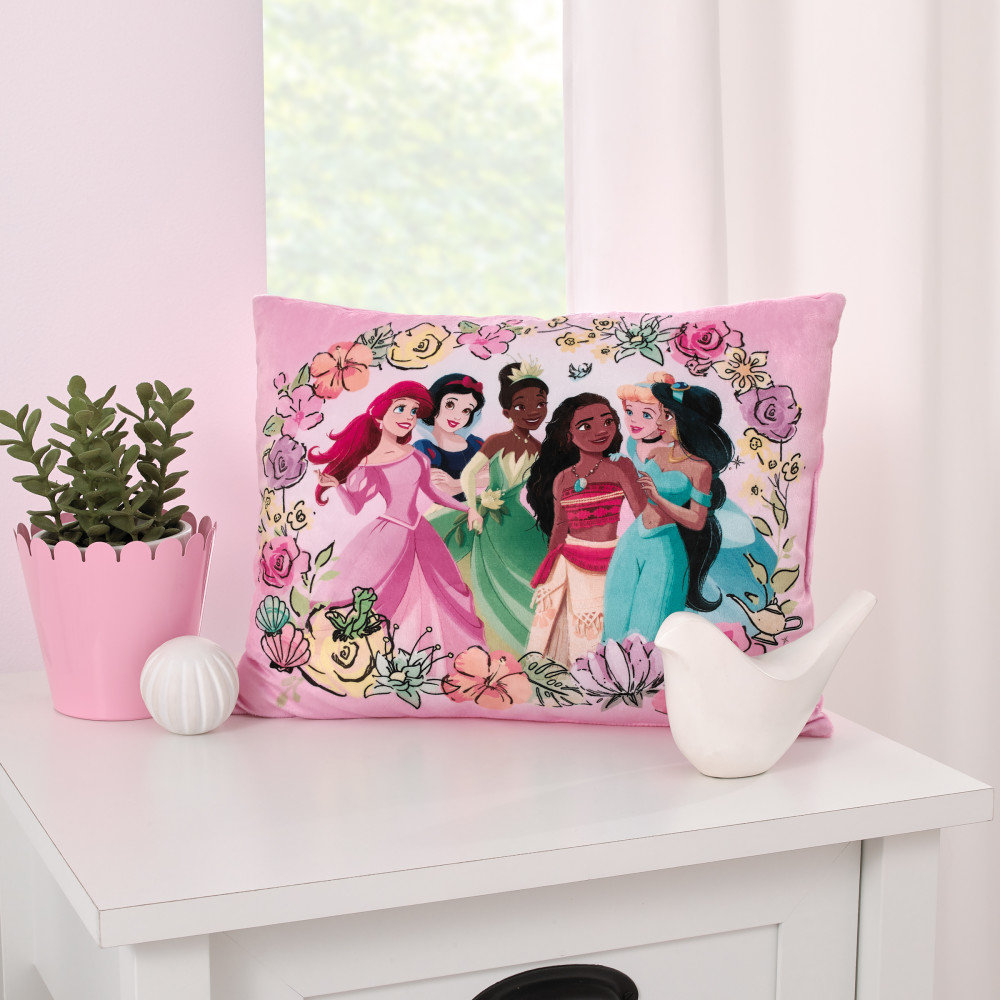 Disney Princesses Courage and Kindness Toddler Pillow - Wayfair Canada