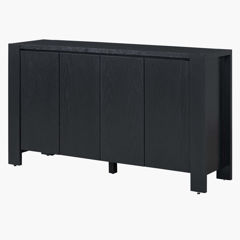 Hokku Designs Retro 59" Wide Rectangular Buffet Table | Wayfair