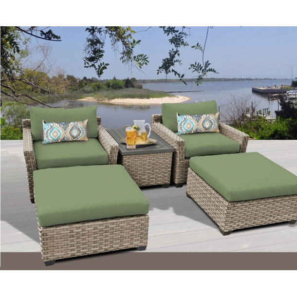 Sol 72 Outdoor™ Rochford 4 - Person Outdoor Seating Group with Cushions ...