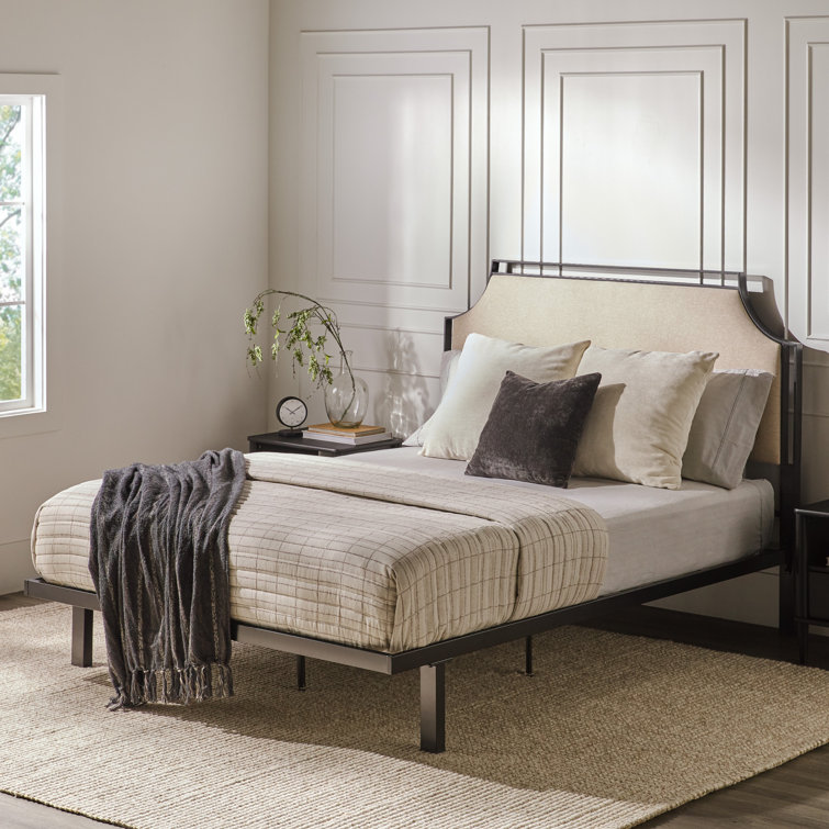 Hokku Designs Jerwan Upholstered Platform Bed | Wayfair