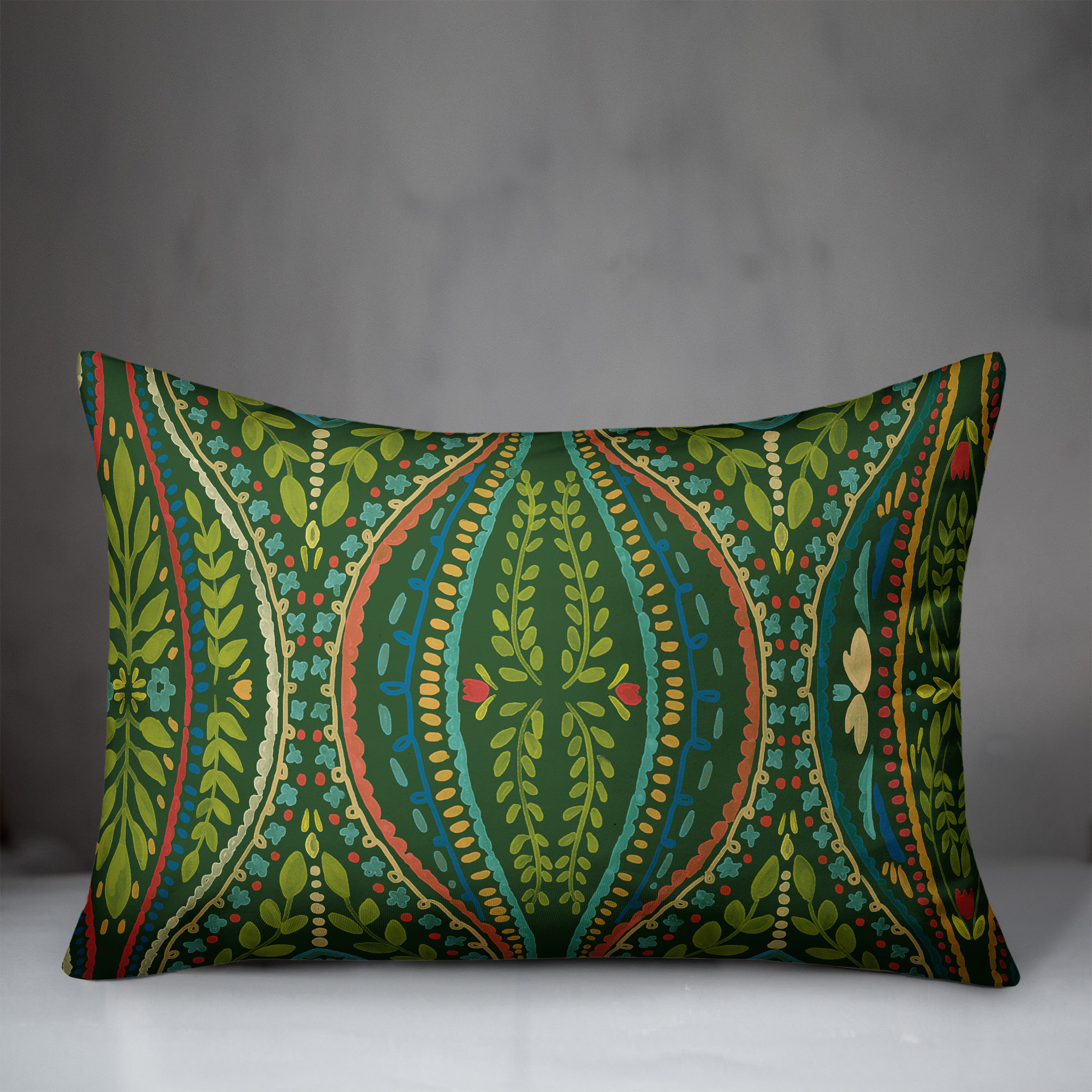 Designs Direct Creative Group Circle Outdoor Rectangular Pillow Cover ...