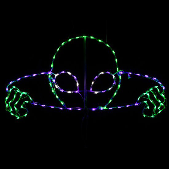 The Holiday Aisle® Alien Rising Lighted Display | Wayfair
