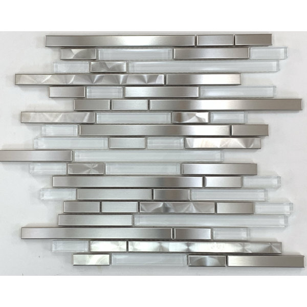 Luxsurface Metal Linear Mosaic Wall & Floor Tile & Reviews | Wayfair