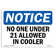 SignMission Osha Notice - No One Under 21 Allowed in Cooler Sign | Wayfair