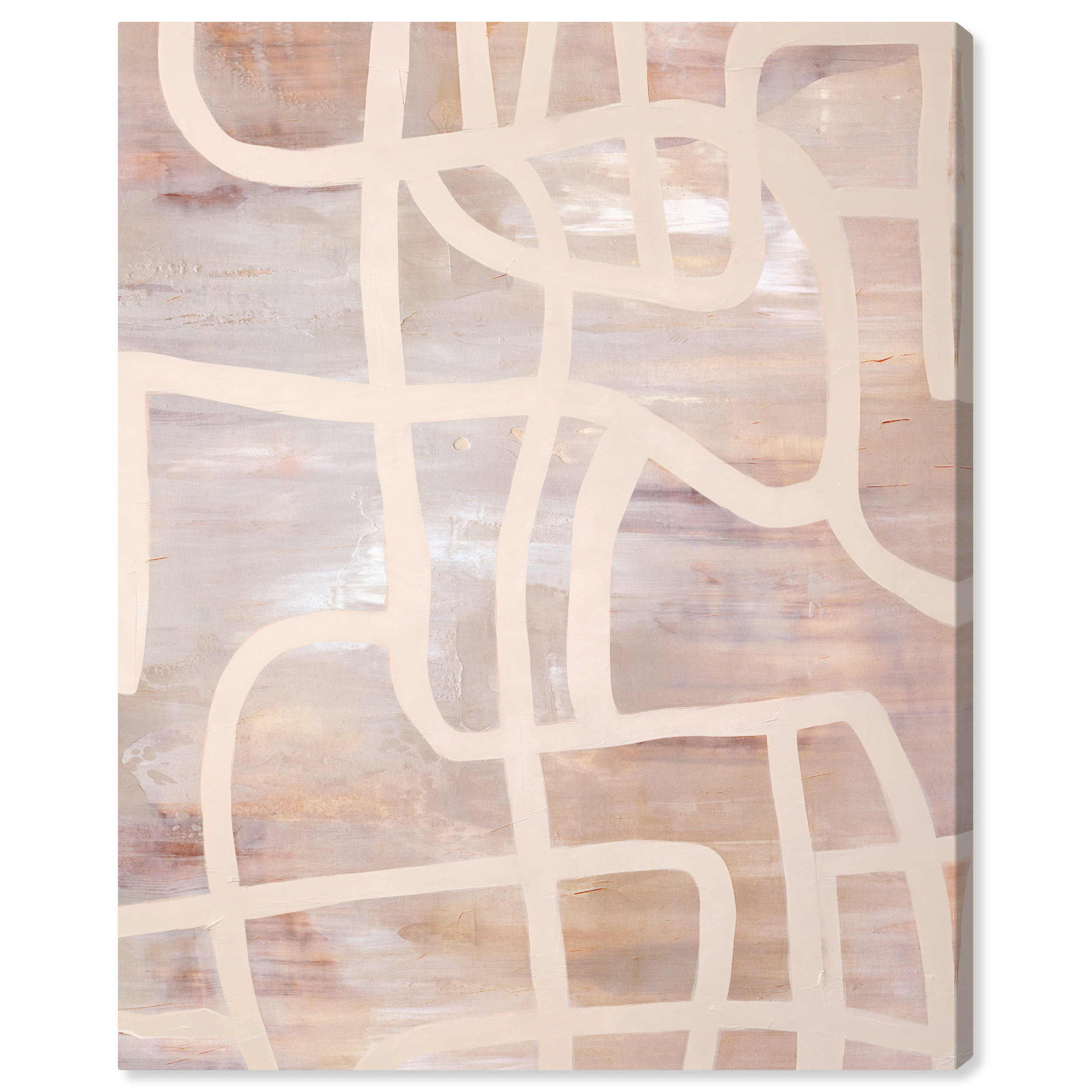 Art Remedy Blob And Curve Modern Earth Tone Abstracts Wall Art by Art ...