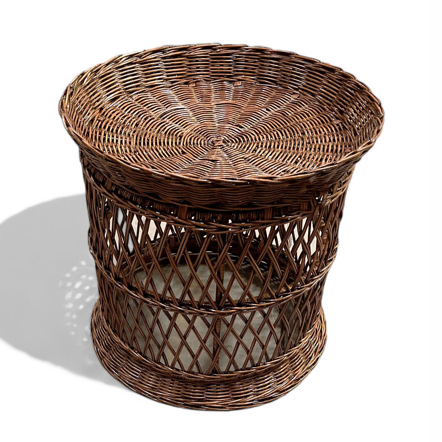 Matahari US Bagan Round Side Table With Iron Frame | Wayfair