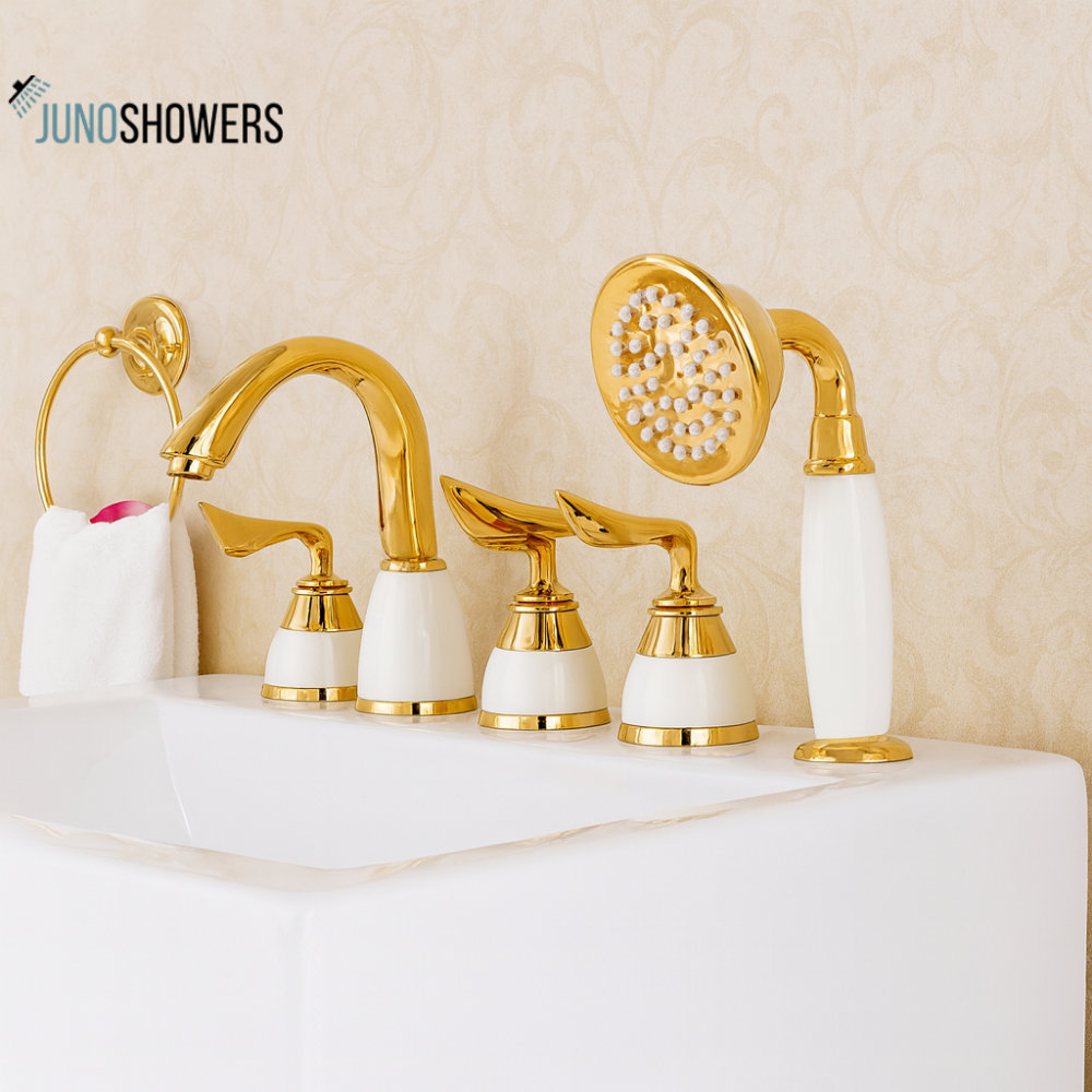 Juno Showers Heavy-duty kitchen faucet with ergonomic lever and ...