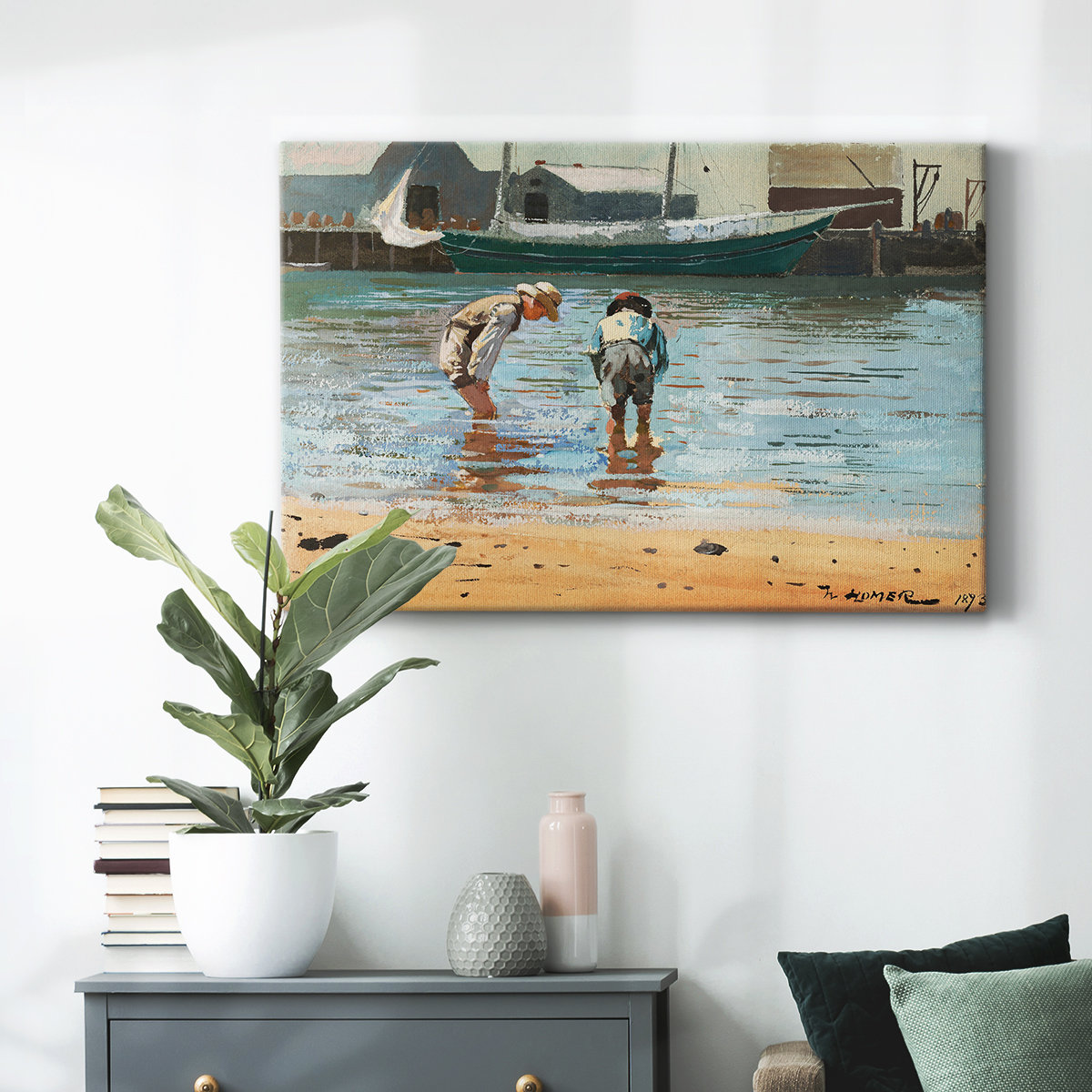 Dovecove Vintage Landscape - CVII | Wayfair