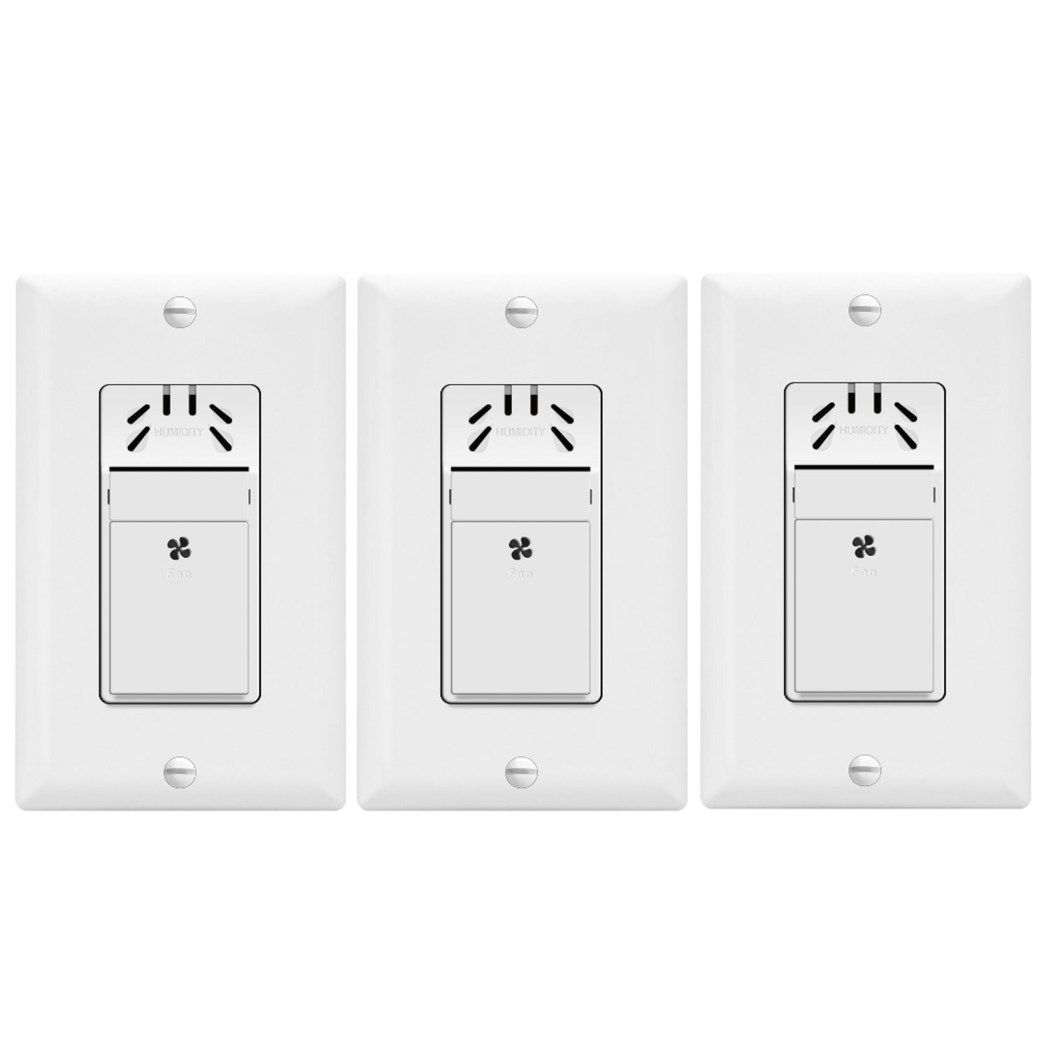 TOPGREENER Humidity Sensor Switch for Ventilation Fan, Bath Fan Control ...