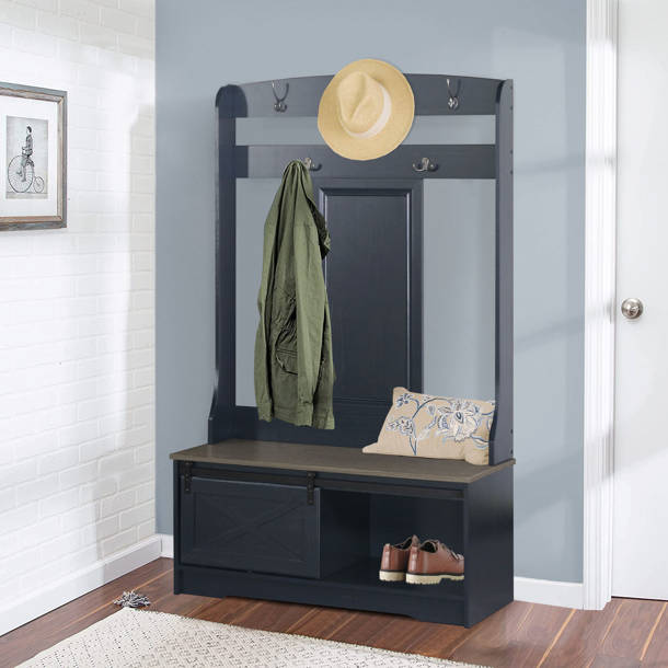 Laurel Foundry Modern Farmhouse Winifred Hall Tree 40'' Wide & Reviews ...