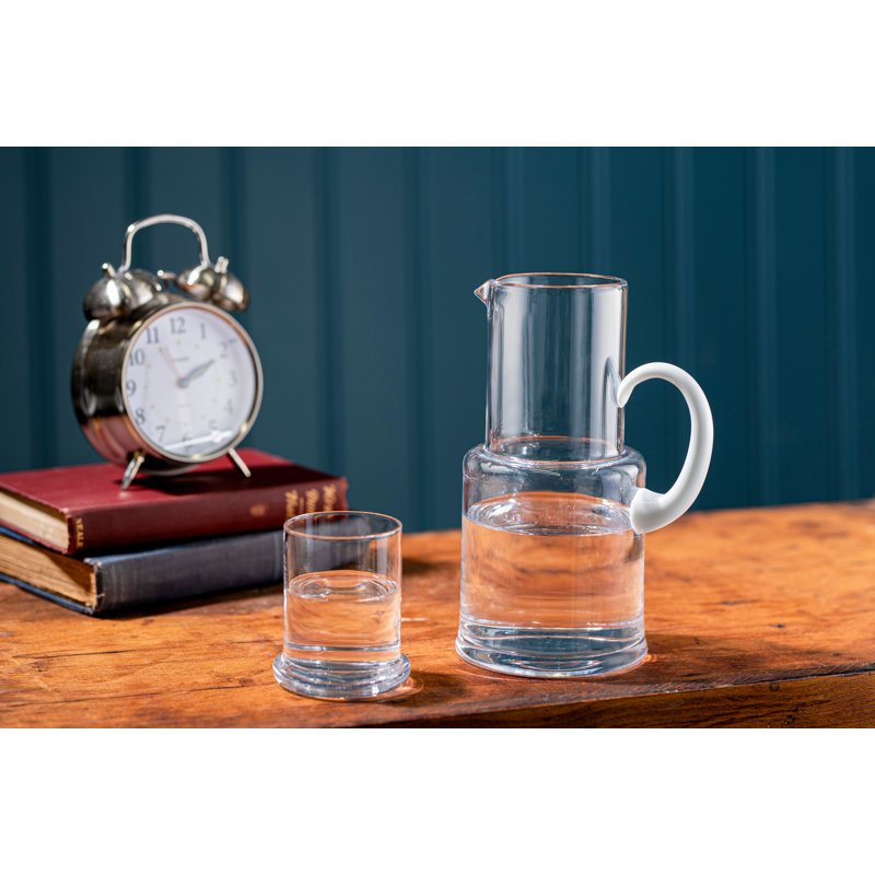 Charlton Home® Deyoung Glass Bedside Night Carafe | Wayfair