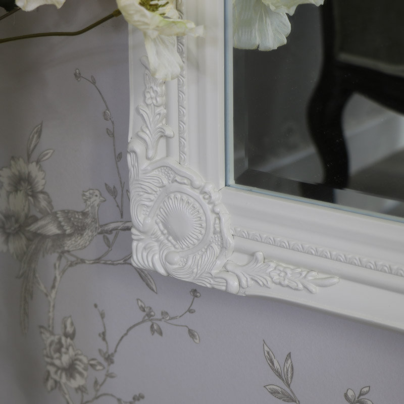 Brambly Cottage Classie Ornate Accent Mirror & Reviews | Wayfair.co.uk