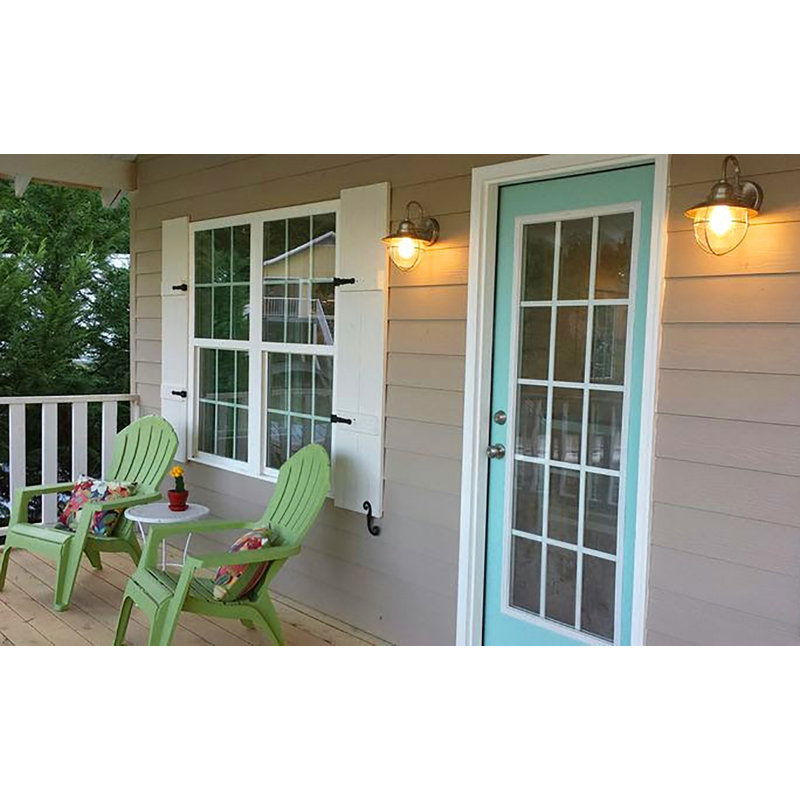 Atlantic Premium Shutters Flat Hinge: 0" Offset (Per Pair) | Wayfair