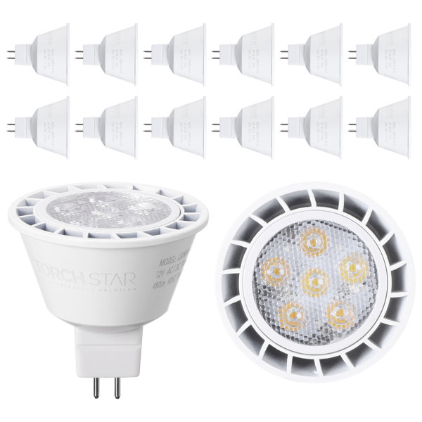 TORCHSTAR 7W Mr16 Led Light Bulb, Dimmable Spotlight Bulb 50W ...