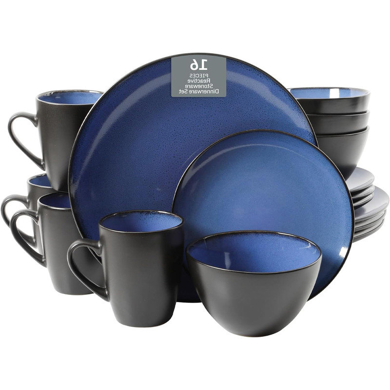 Hokku Designs Dinnerware Set, Service for 4 (16pc) | Wayfair