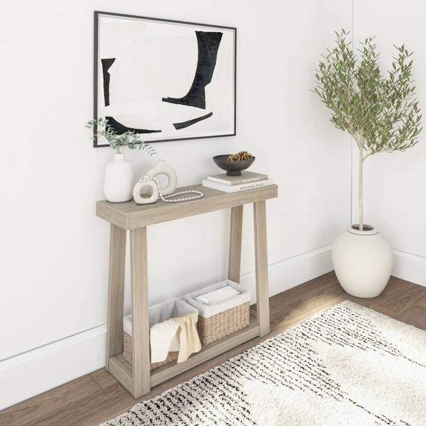 Wade Logan® Bahez Solid Wood Console Table & Reviews | Wayfair