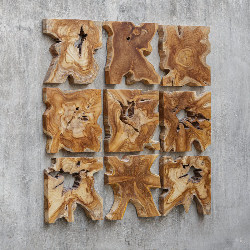 Uttermost Talia Wood Wall Decor Set | Wayfair
