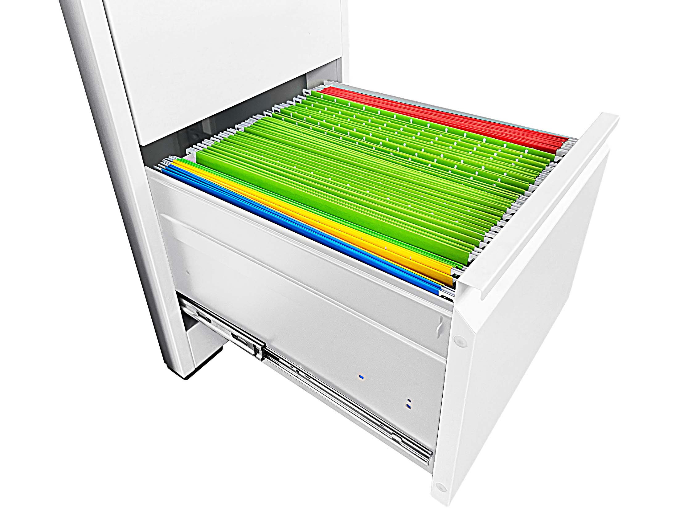 Latitude Run® 3 Drawer Metal Vertical File Cabinet with Lock Office ...