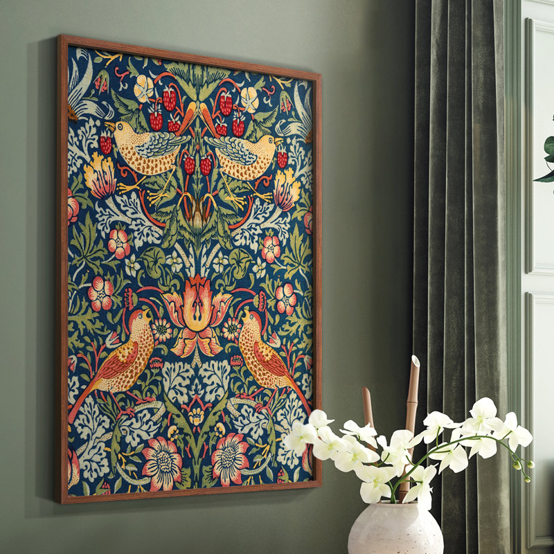 Bungalow Rose Vintage Abstract Print XVII Framed On Paper Print | Wayfair