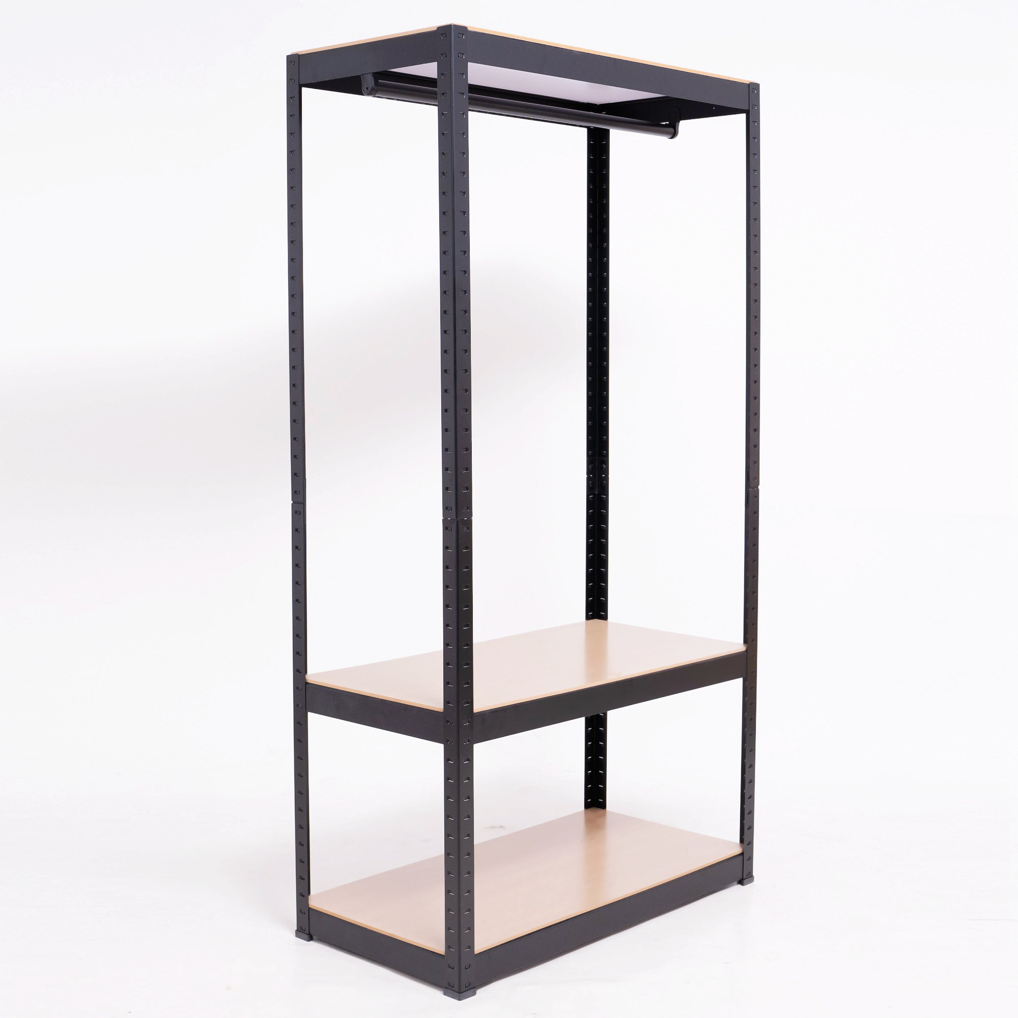 17 Stories Tatiania Armoire,Metal Closet,Iron Racks, Display shelves ...