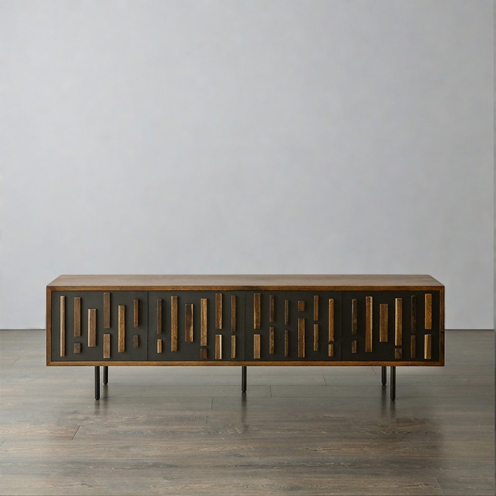 Finaewg Simple medieval style TV stand | Wayfair