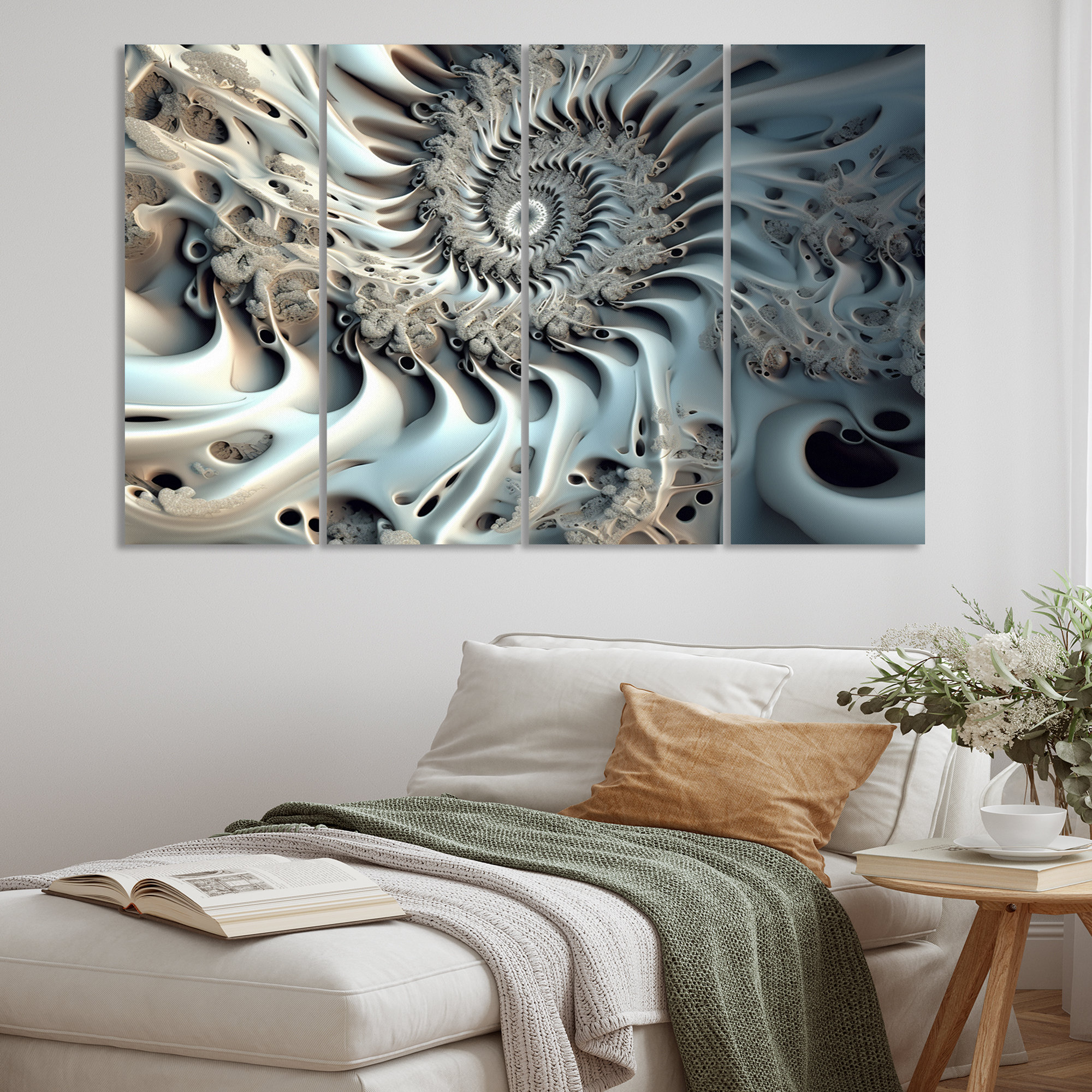 Wrought Studio Fractal Futuristic Architecture - Fractals Wall Art ...