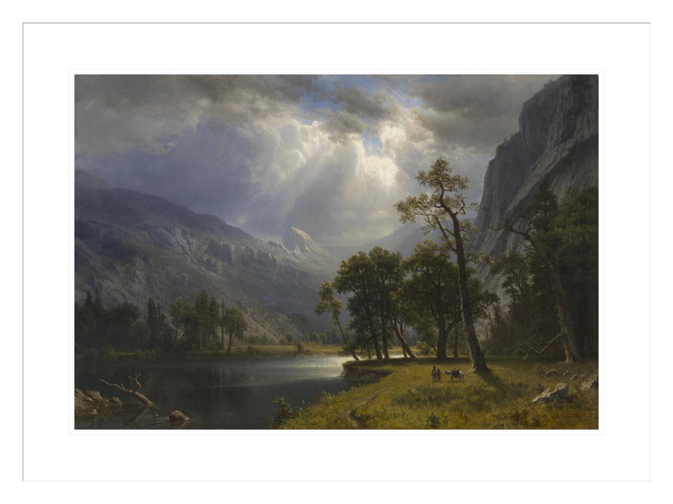 Canora Grey Mount Starr King YosemiteAlbert Bierstadt -Framed Giclee ...