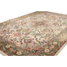 Three Posts™ Swifton Beige/Shades of Green/Light Rust/Blue Area Rug ...