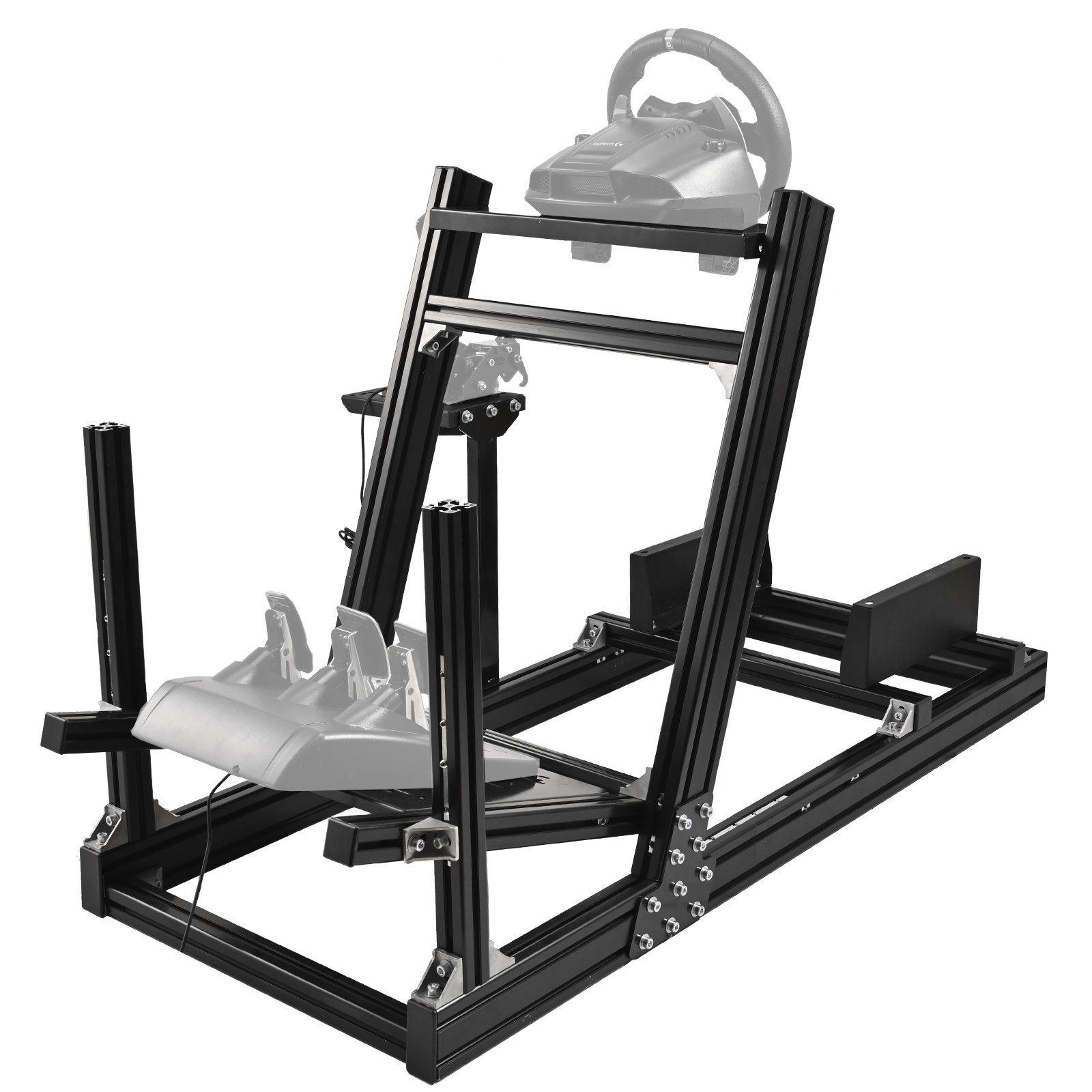 Orren Ellis Anman Aluminum F1 Racing Simulator CockpitFit Logitech G29 ...