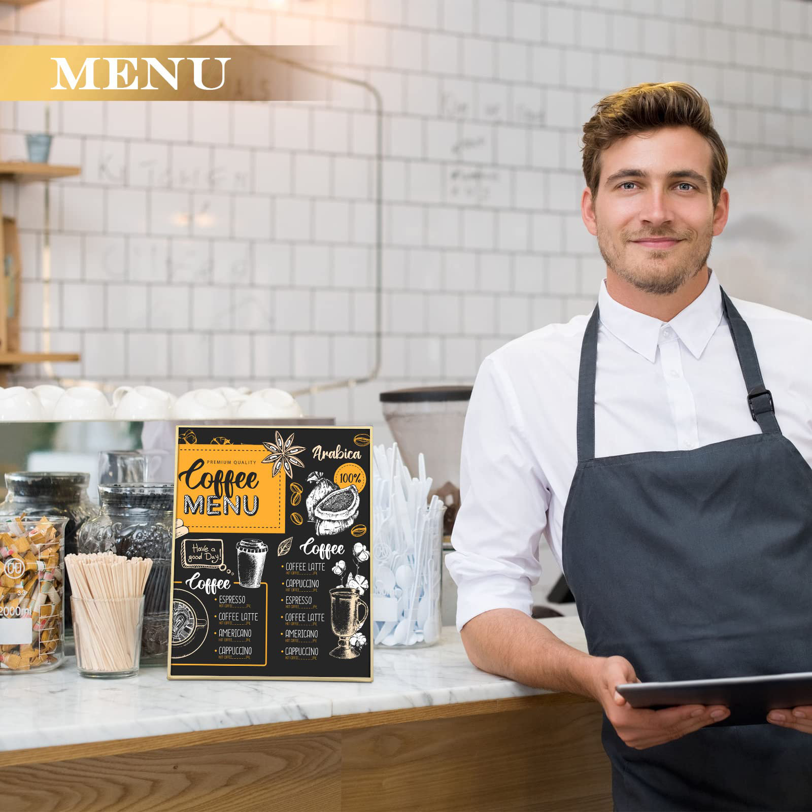 Everly Quinn 12 Pack Acrylic Sign Holder Frame Flyer Document Brochure ...