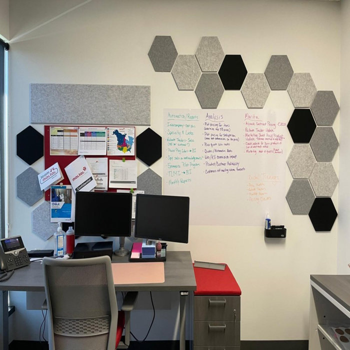 Simply Soundless 10" x 12" Plastic Wall Tile | Wayfair