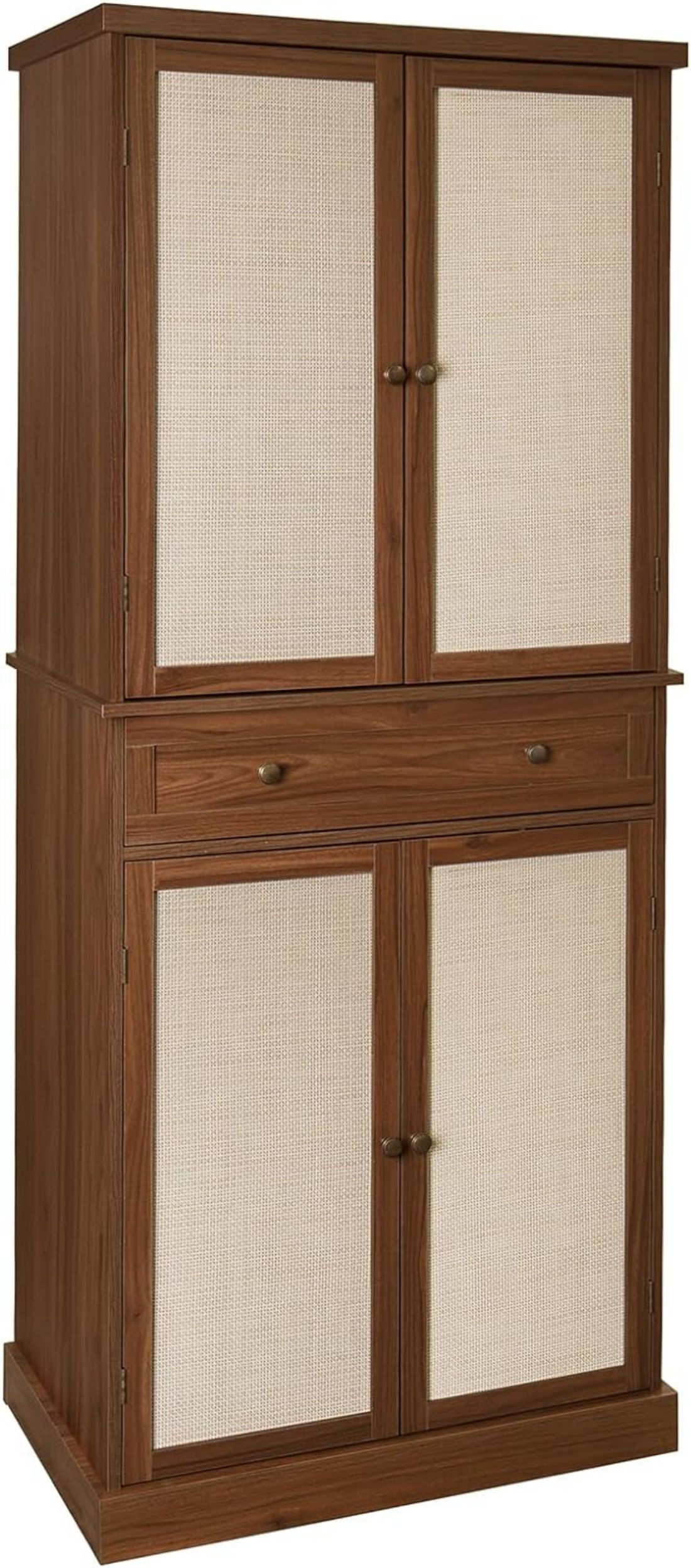 Millwood Pines Tall Kitchen, Freestanding Pantry Cabinet With Large ...