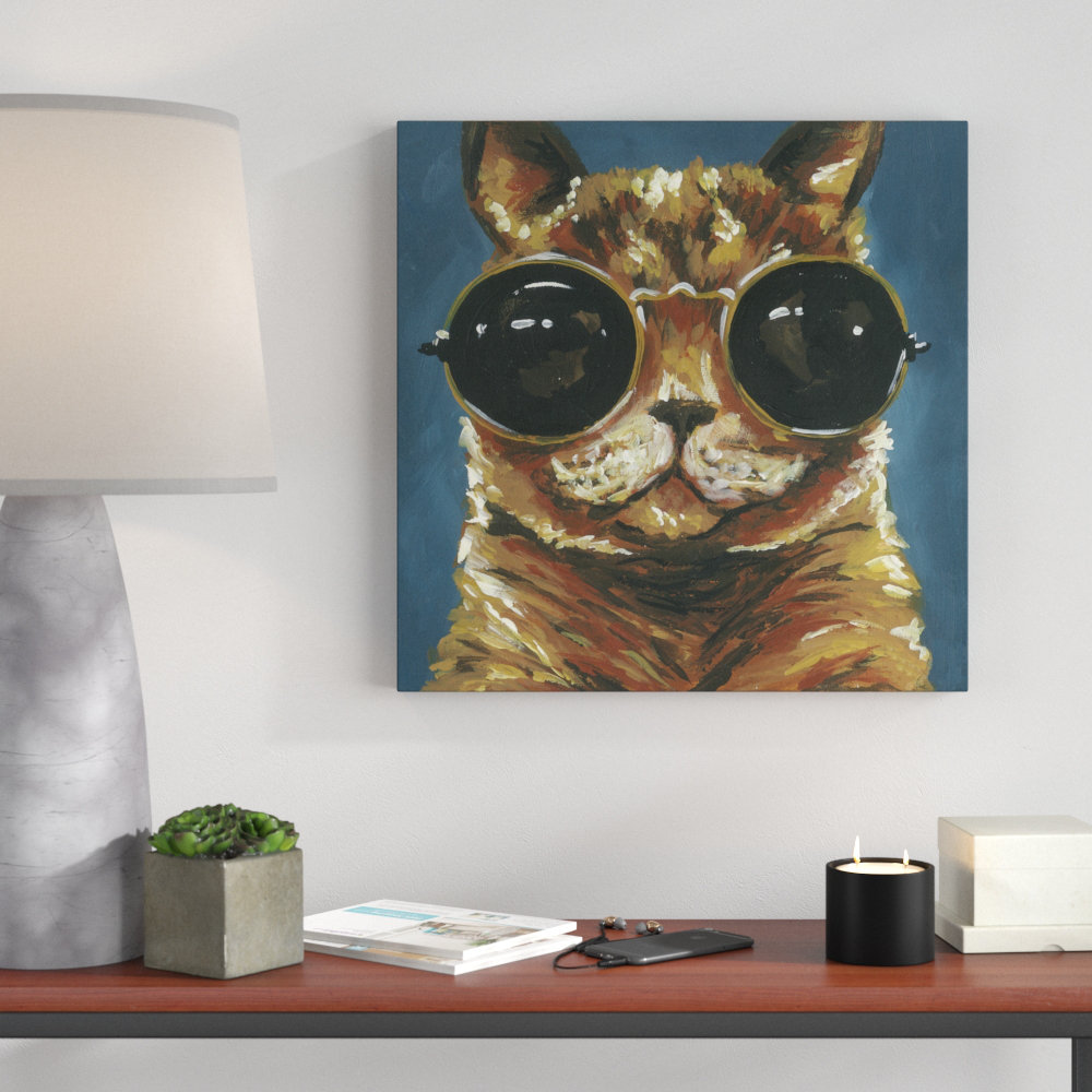Bay Isle Home™ Dapper Animal I by Jennifer Rutledge Painting Print on ...