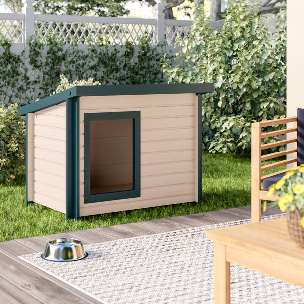 Dog Palace CRB Palace Premium Insulated Dog House & Reviews | Wayfair