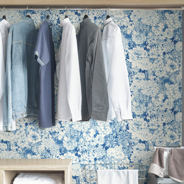 Red Barrel Studio® Kachelle 18' L x 20.5" W Peel and Stick Wallpaper ...