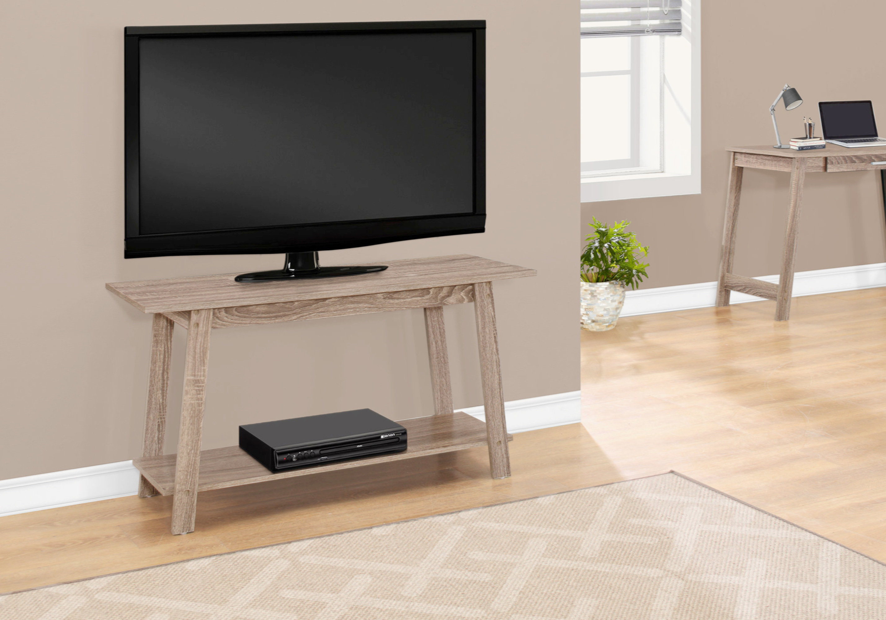 Ebern Designs Tv Stand, 42 Inch, Console, Media Entertainment Center ...