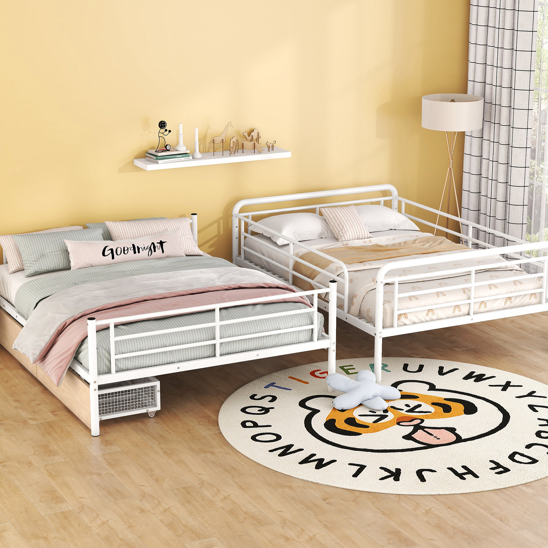 Isabelle & Max™ Lit superposé double au-dessus de grand lit double ...