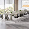 Ebern Designs 7 FT Extra Long Conference Table, 86-Inch Office Meeting ...