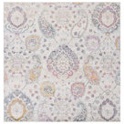 Mistana™ Christa Damask Cream/Light Gray Rug & Reviews | Wayfair