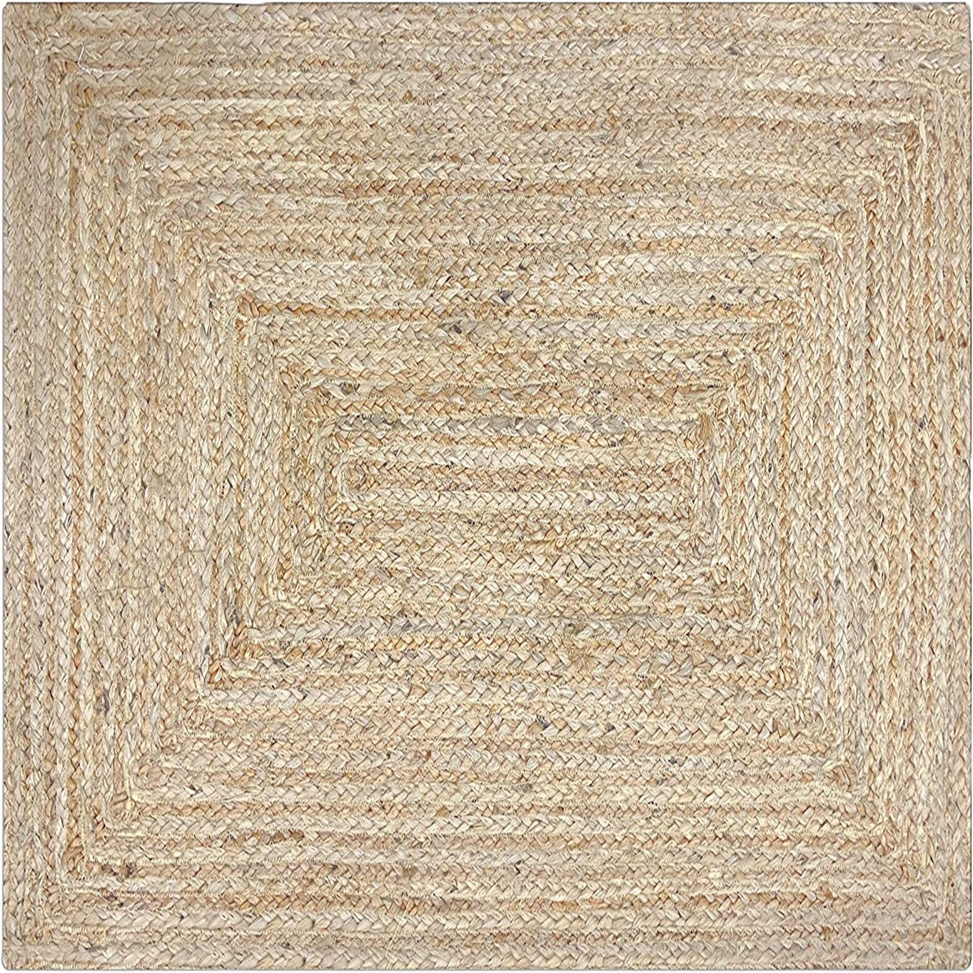 Gracie Oaks Jute Cotton Rag Rug '' | Reversible Rug | Living Room Rugs ...