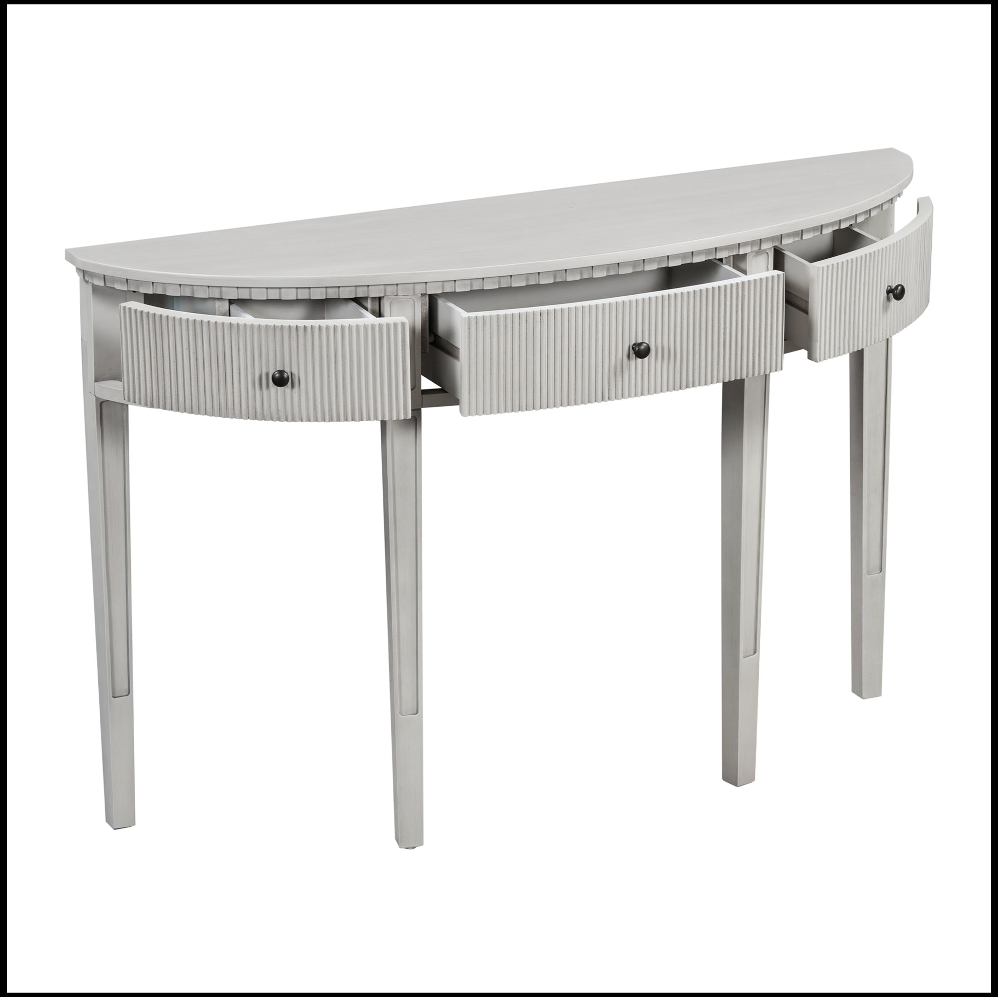 Red Barrel Studio® Distinctive Features of Pine Veneer Console Table ...