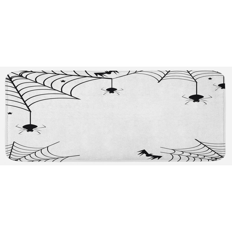 East Urban Home Spider Web Kitchen Mat | Wayfair