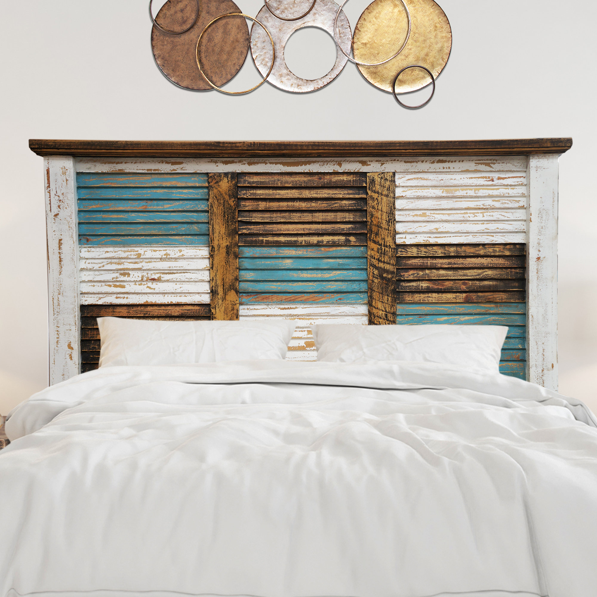 Rosecliff Heights Ceeanna Queen/King Wood Headboard | Wayfair